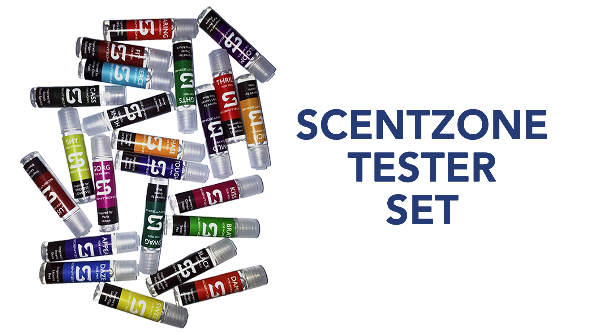Scentzone Tester Set (24 Vials) | E-COMM GENIE | Orders Granted Right Away